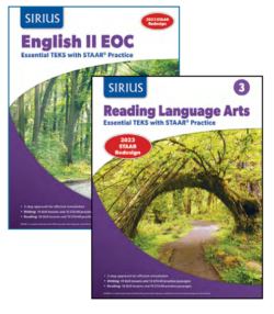 New RLA Essential TEKS with STAAR Practice Workbooks – Sirius Education ...